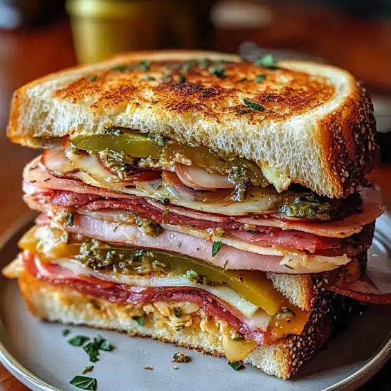 The Classic Italian Muffuletta Sandwich: A Flavorful Feast of Italian ...