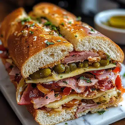 Authentic Muffaletta Sandwich Recipe: A Classic New Orleans Delight ...
