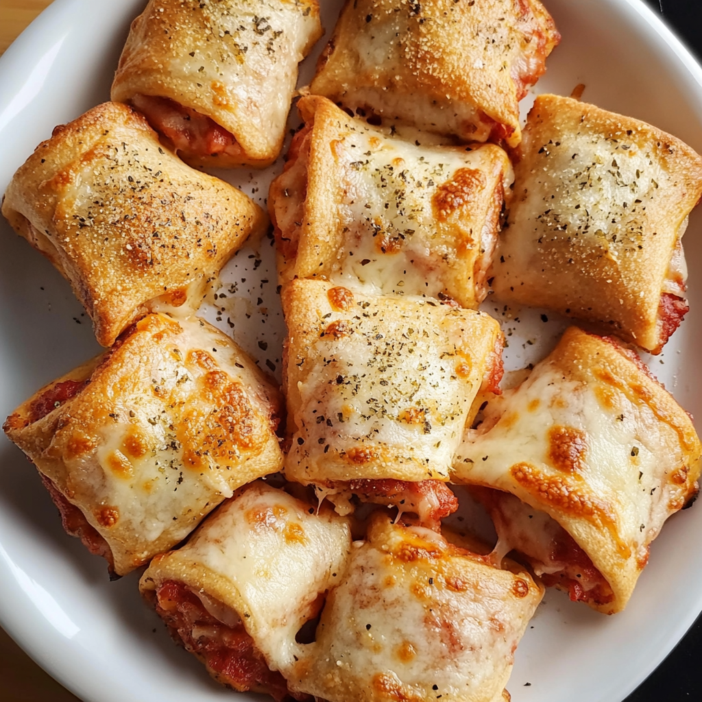 Air Fryer Pizza Rolls - Quicker Bites