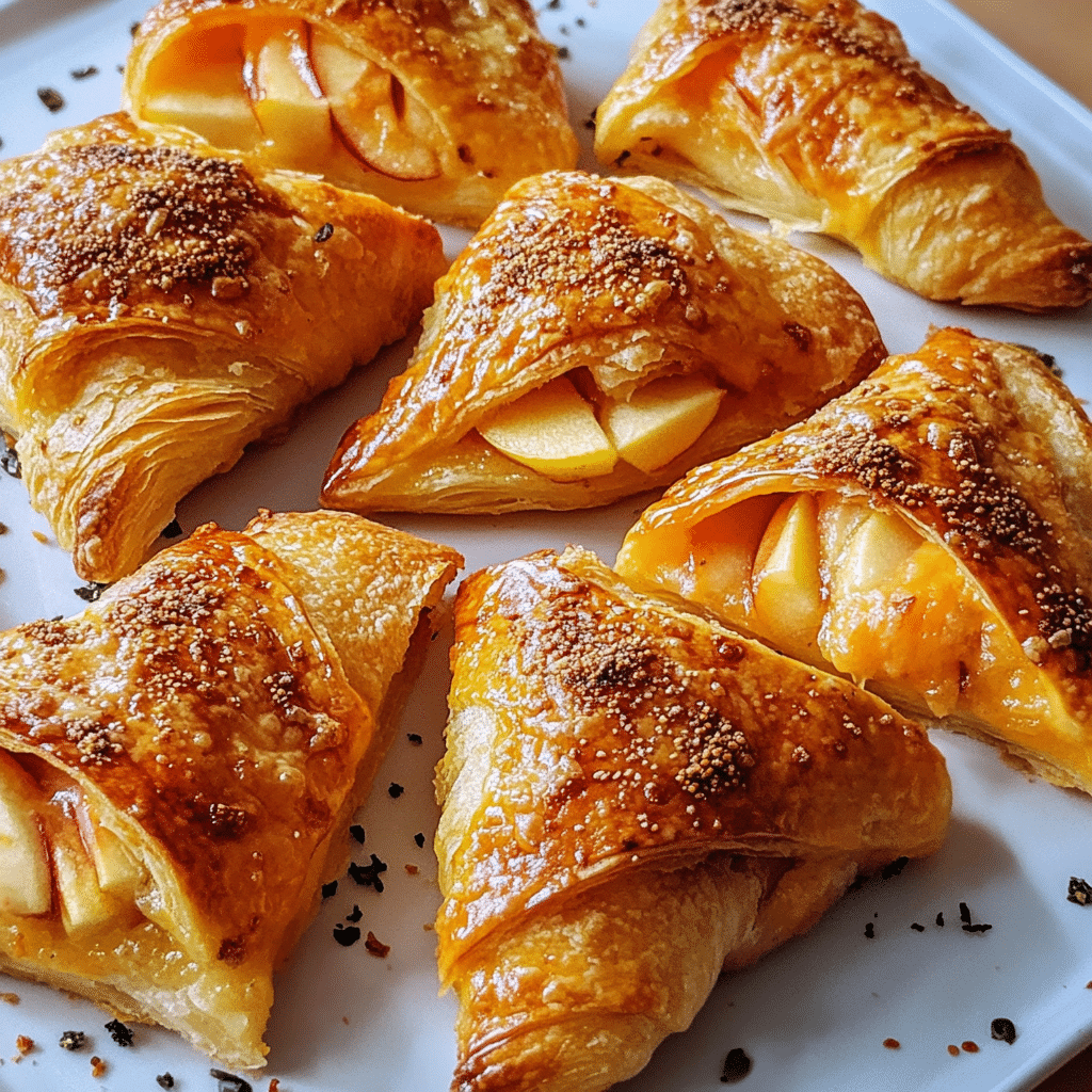 Apple Cheddar Bundles - Quicker Bites