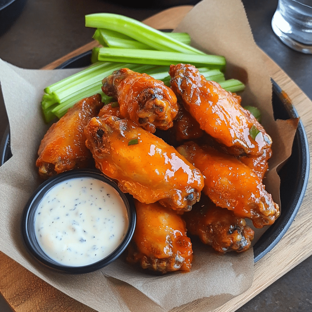 Crispy Buffalo Wings Recipe - Quicker Bites
