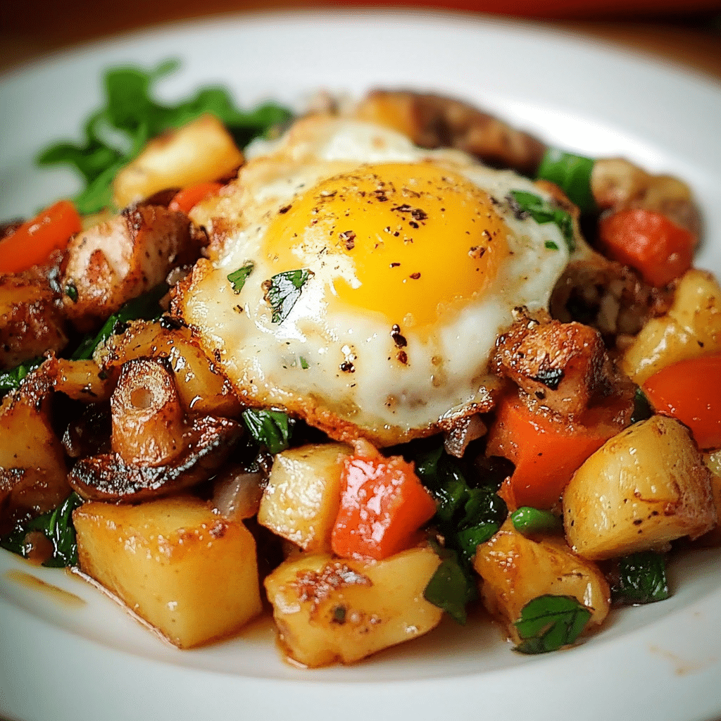 Easy Breakfast Hash - Quicker Bites