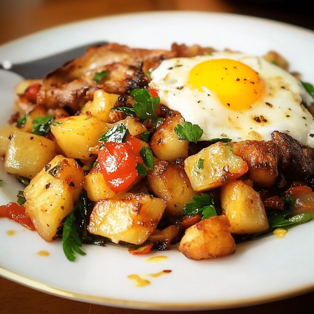 Easy Breakfast Hash - Quicker Bites