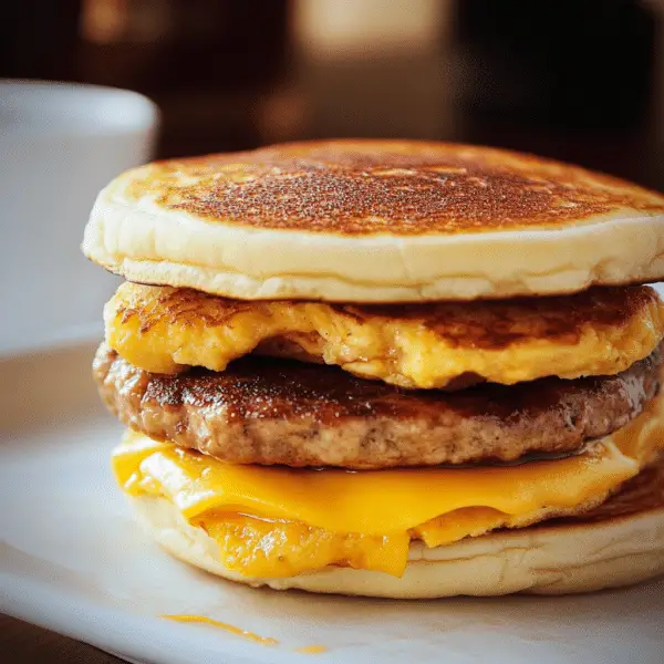 Easy Homemade McGriddle Breakfast Sandwiches - Quicker Bites