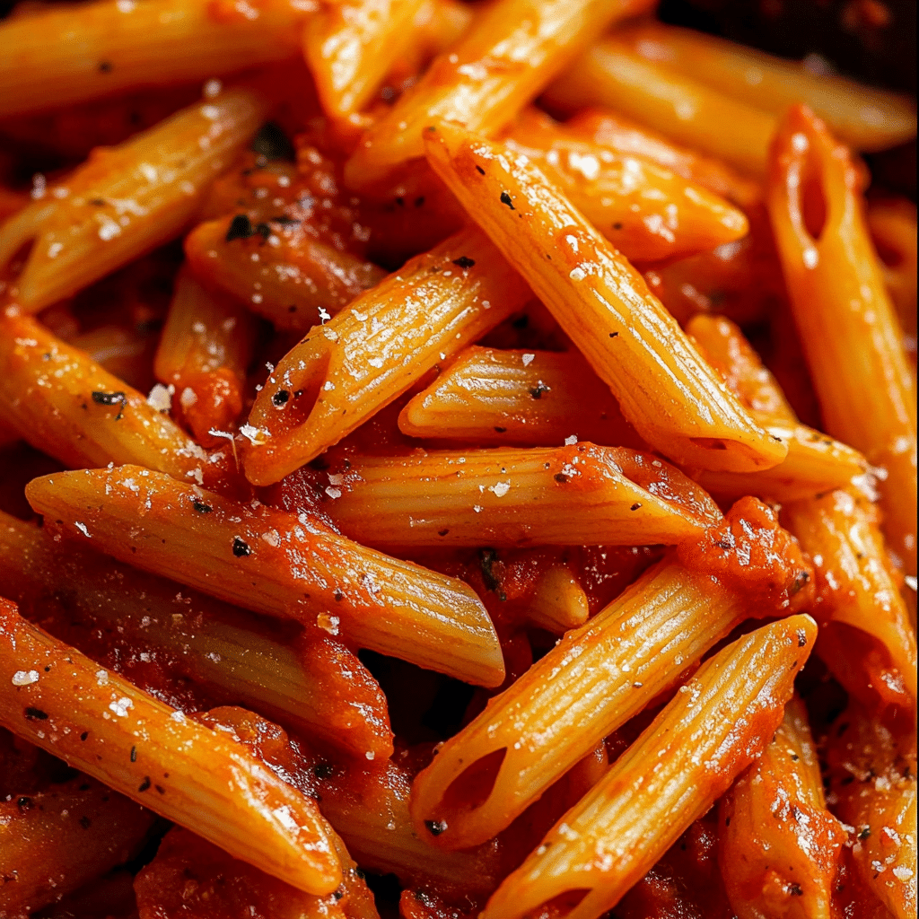 Penne all'Arrabbiata (Spicy Tomato Pasta) - Quicker Bites