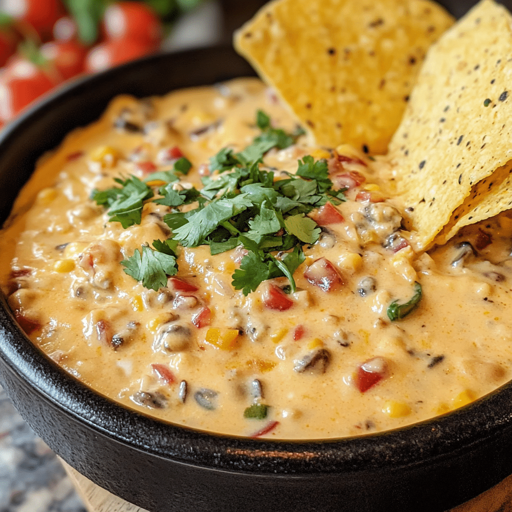 Ultimate Cowboy Queso (Loaded Cheesy Dip Recipe) - Quicker Bites