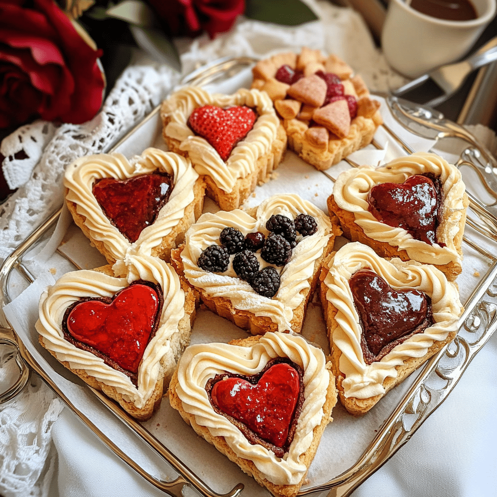 Vegan Love Letter Pastries - Quicker Bites