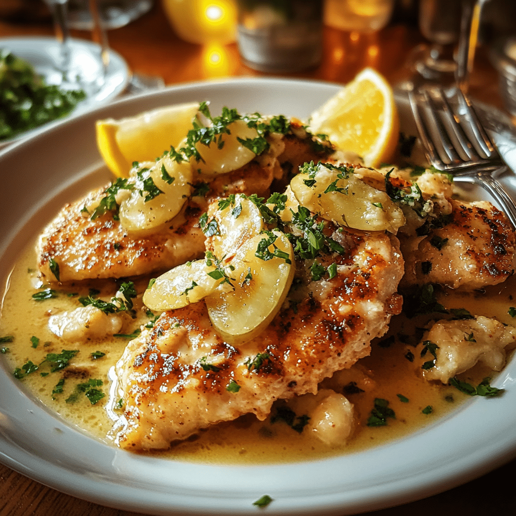 Chicken Piccata - Quicker Bites