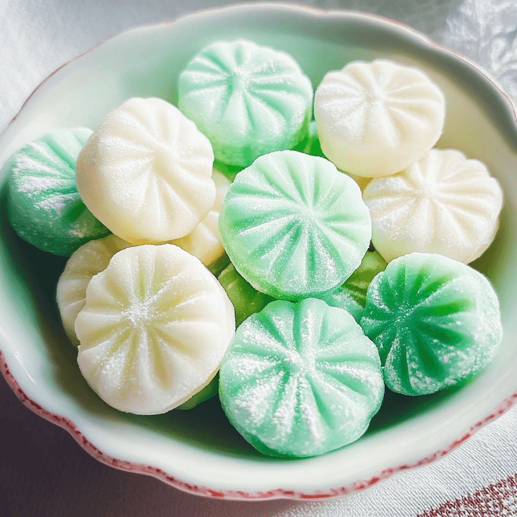 Cream Cheese Mints - Quicker Bites