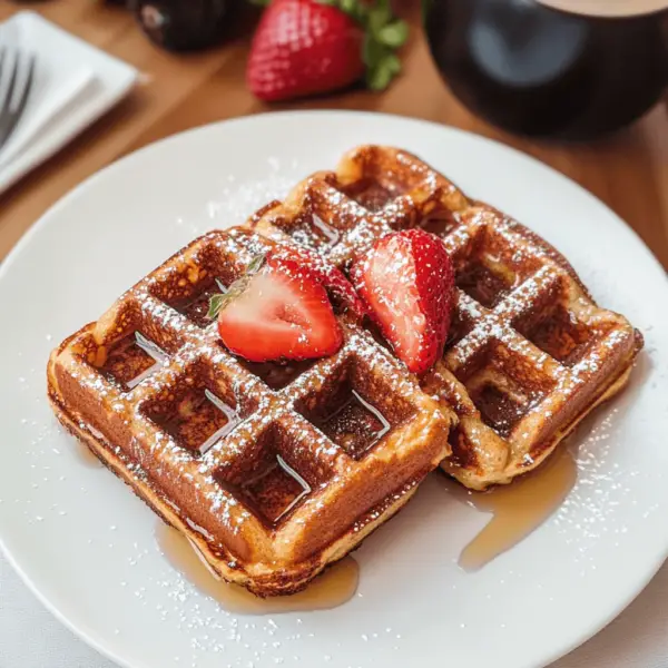 French Toast Waffles - Quicker Bites