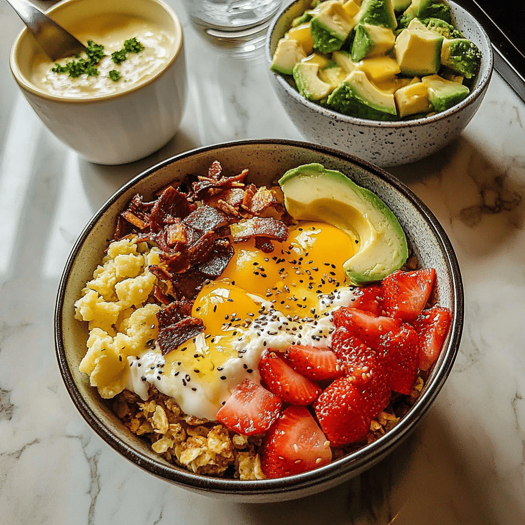 High Protein Breakfast Bowls - Quicker Bites