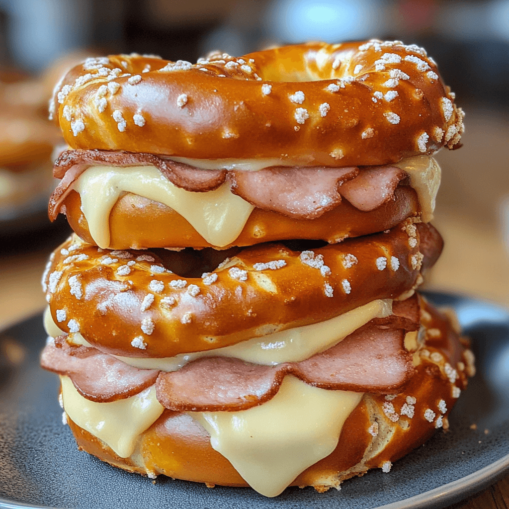 Pretzel Sandwiches - Quicker Bites