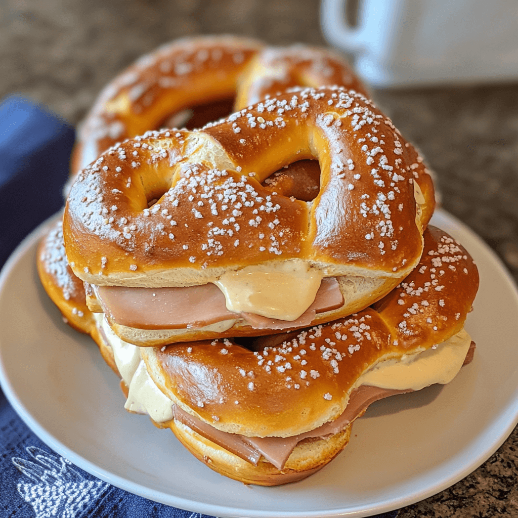 Pretzel Sandwiches - Quicker Bites