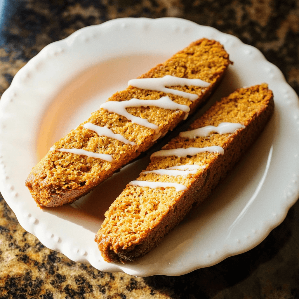 Pumpkin Biscotti - Quicker Bites
