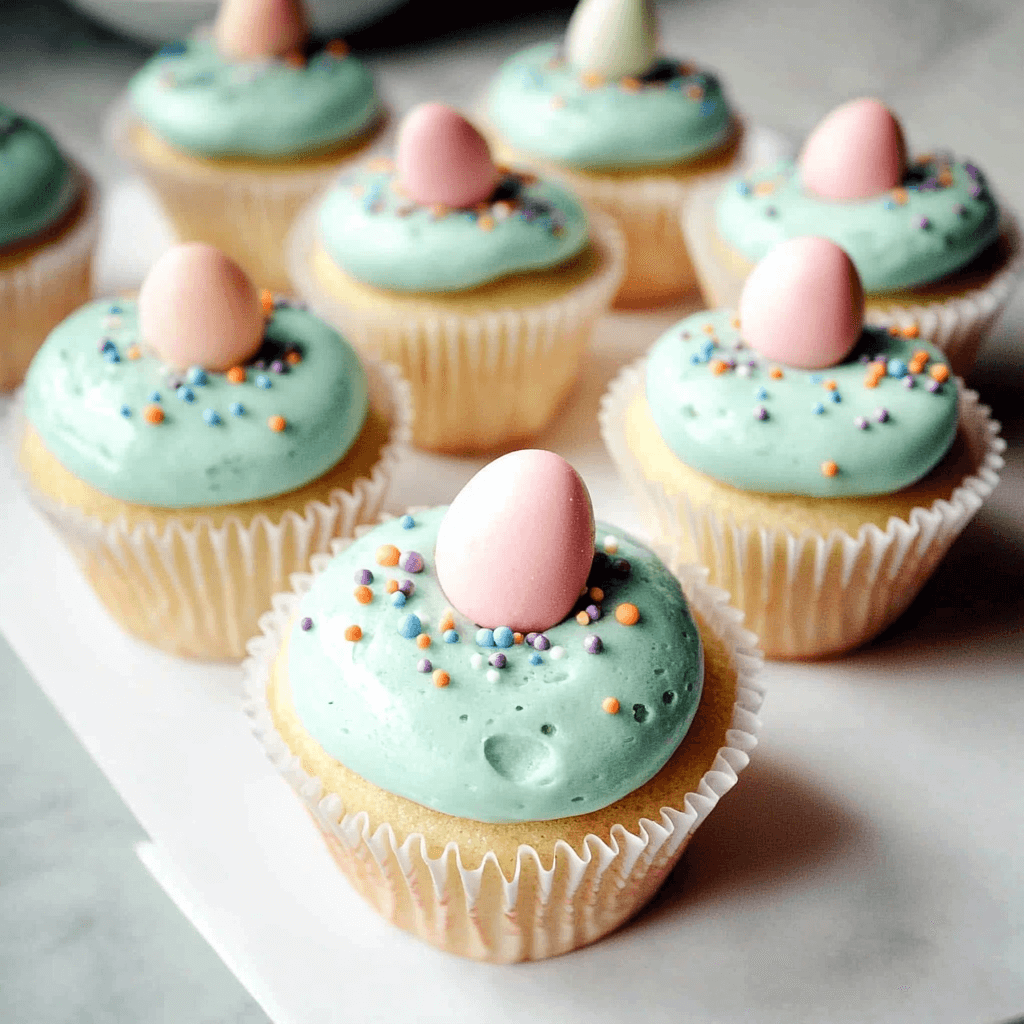 Robin’s Egg Easter Cupcakes - Quicker Bites