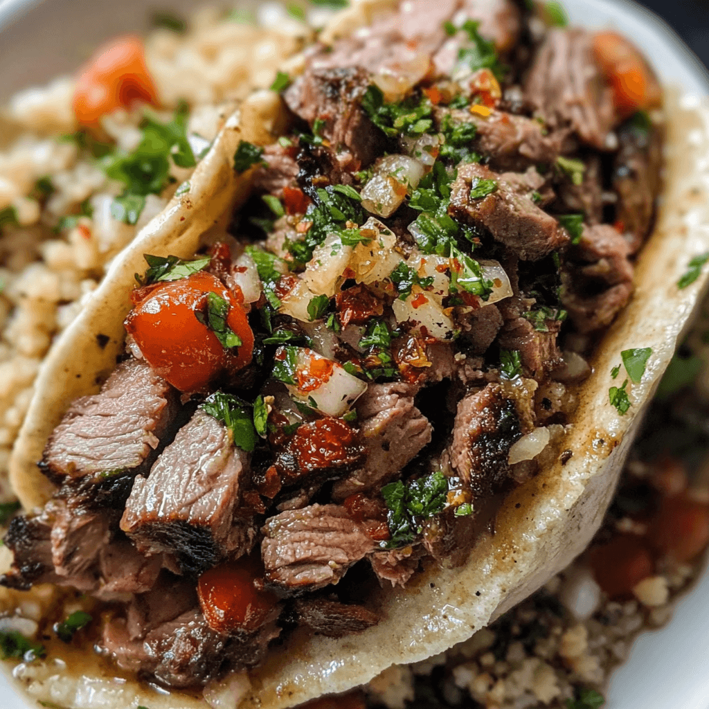 Slow Cooked Lamb Shawarma - Quicker Bites