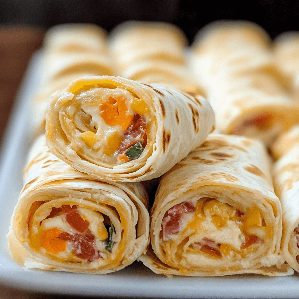 Tortilla Roll Ups - Quicker Bites