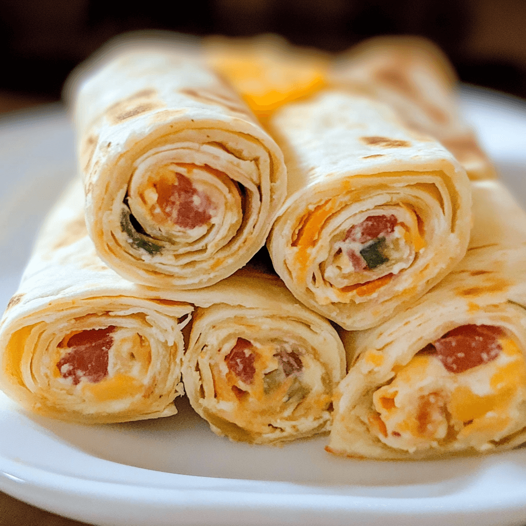 Tortilla Roll Ups - Quicker Bites