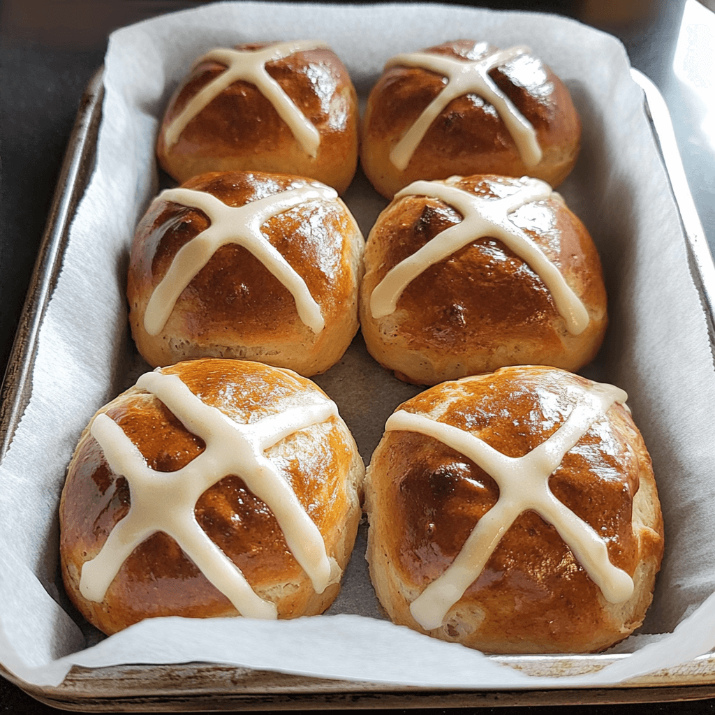 Traditional Hot Cross Buns - Quicker Bites