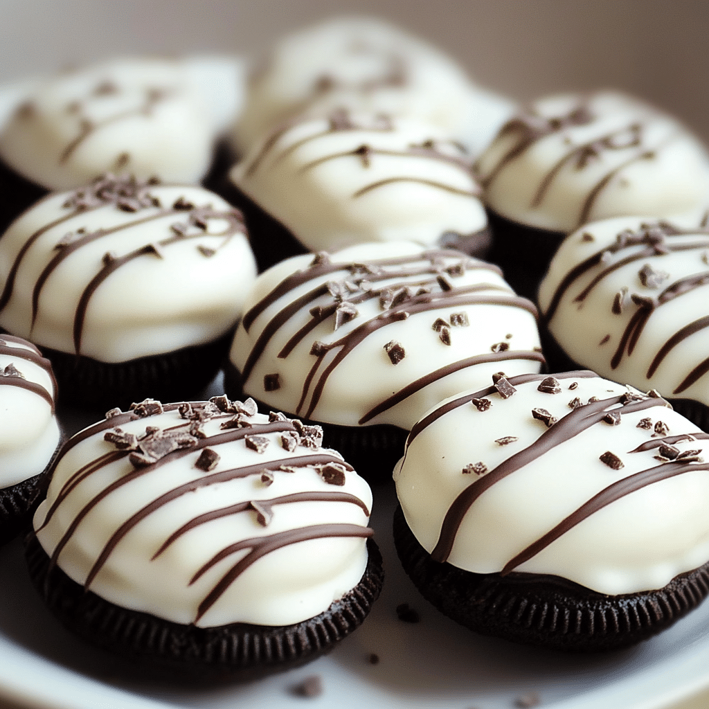 White Chocolate Covered Oreos - Quicker Bites