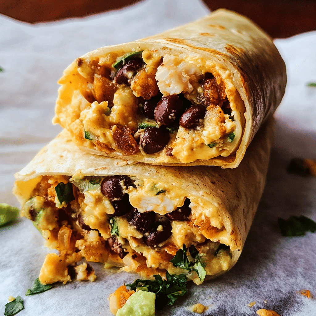 High-Protein Breakfast Burrito - Quicker Bites