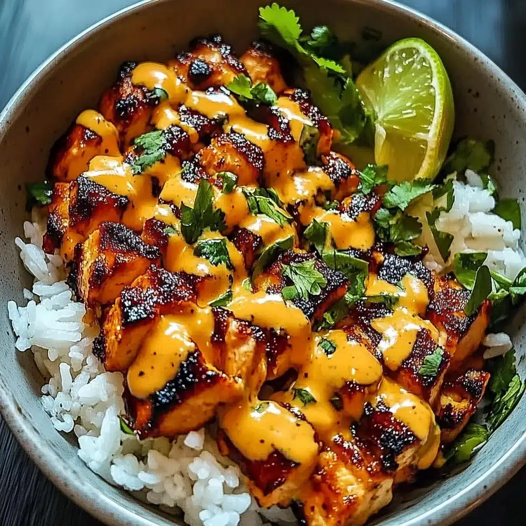 Sweet Chili Chicken Bowl with Coconut Lime Drizzle: An Incredible 7 ...