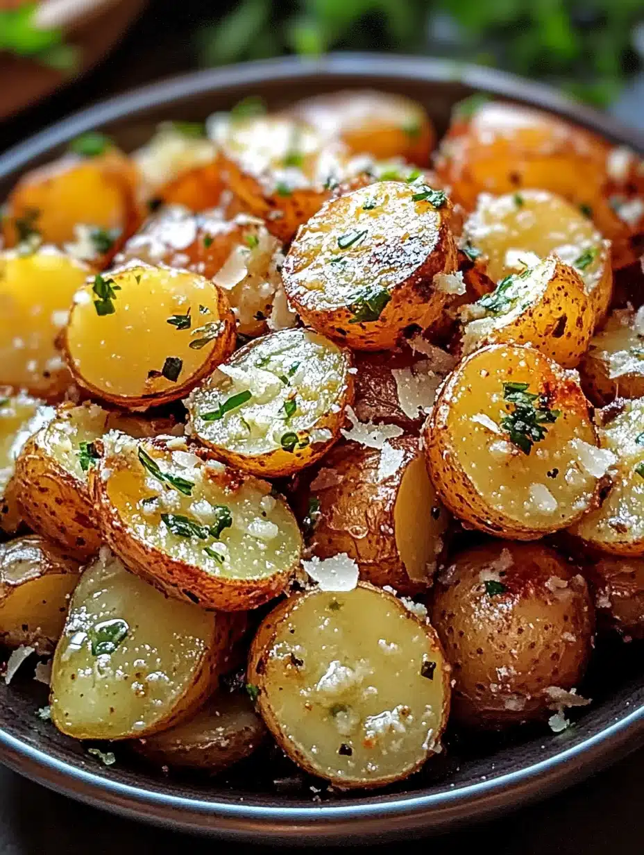 Roasted Garlic Butter Parmesan Potatoes: An Amazing Ultimate Recipe ...